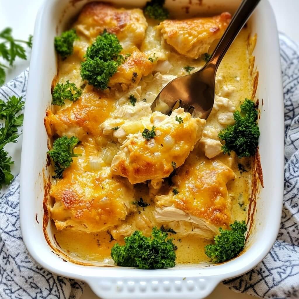 Easy Chicken Divan Casserole for Busy Weeknights
