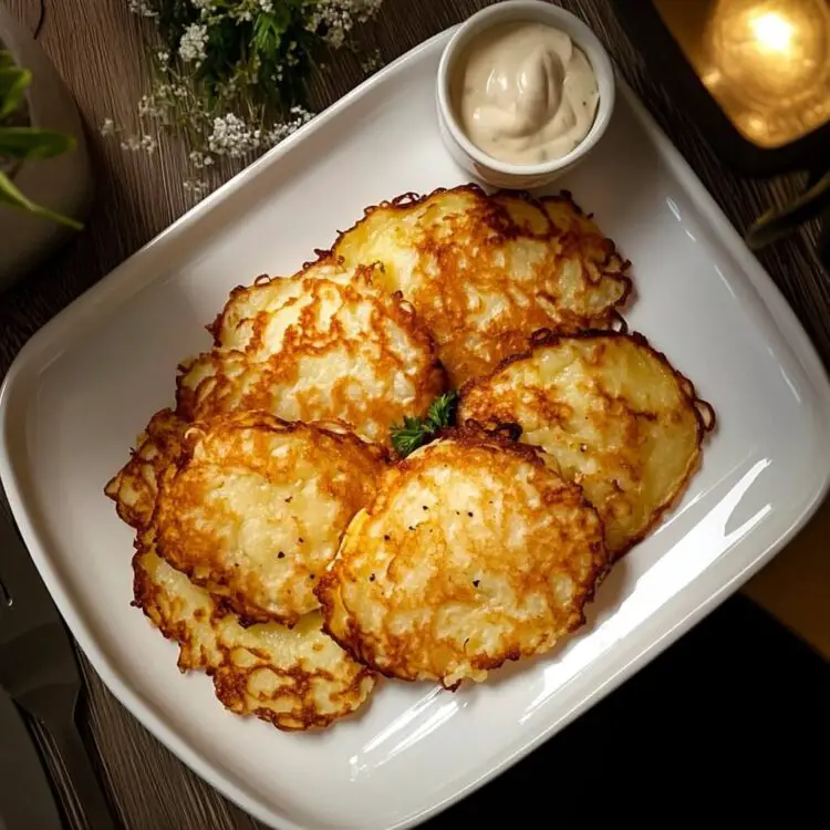 Perfect Comforting Cheesy Potato Pancakes Recipe for Busy Days