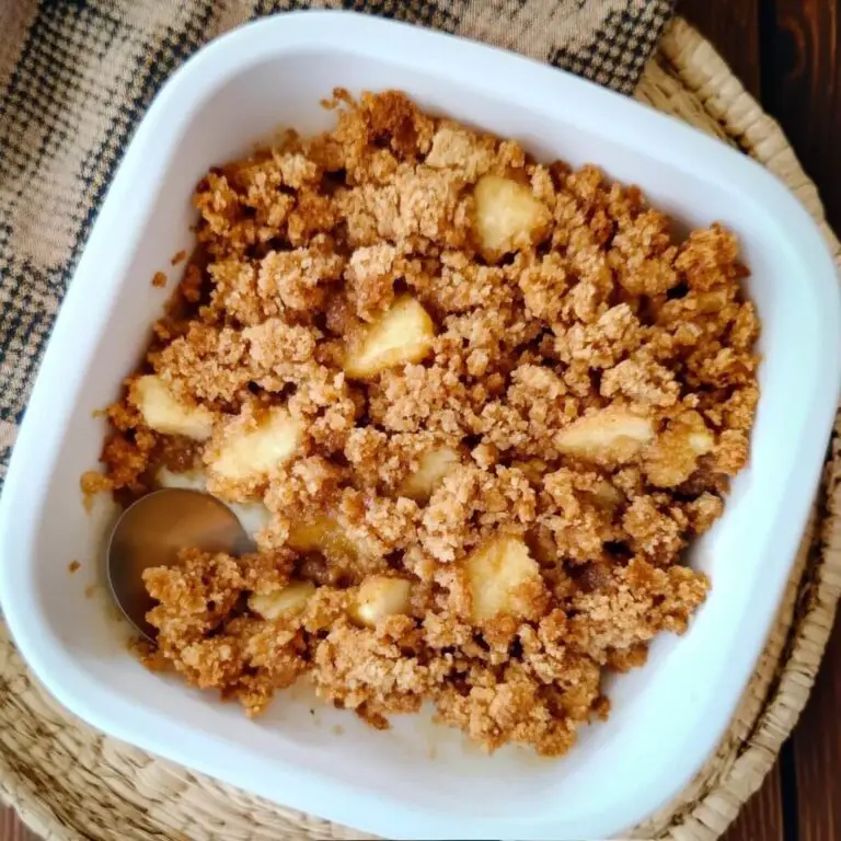 Keto Apple Crisp Recipe