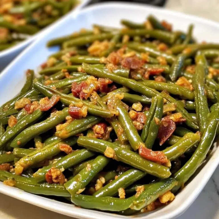 Easy Crack Green Beans Recipe Sweet, Savory, and Irresistible