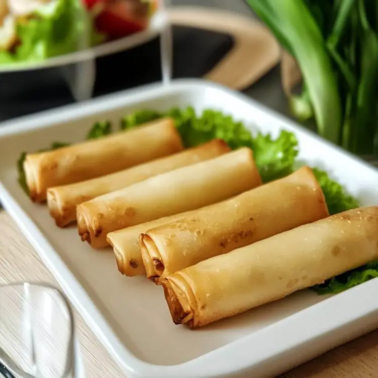 Quick and Crispy Air Fryer Spring Rolls Recipe