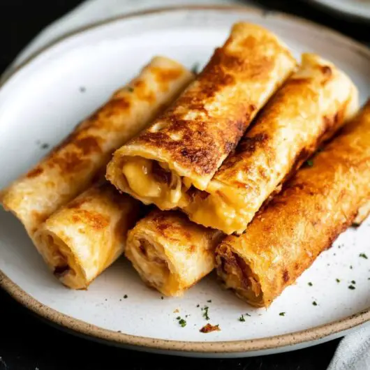 Quick & Easy Air Fryer Grilled Cheese Roll Ups in 6 Minutes