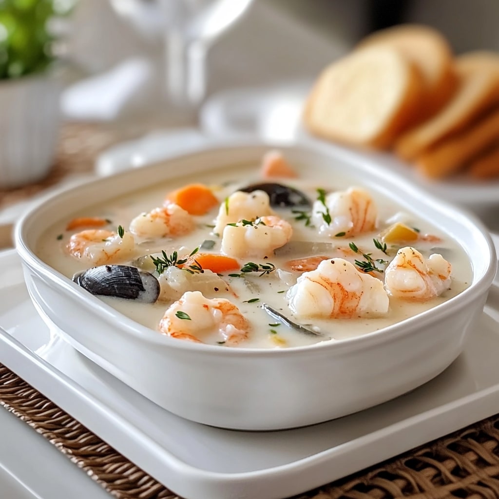 The Best Seafood Chowder Recipe You'll Ever Taste
