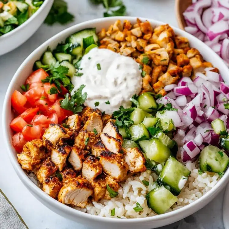Love Greek Food? Try This Chicken Gyro Bowls Recipe!