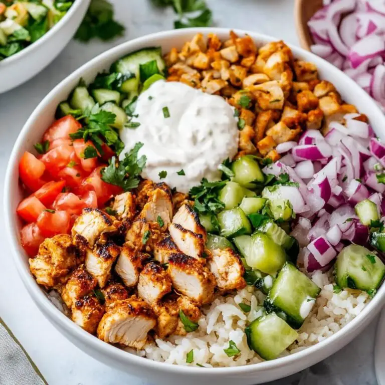 Love Greek Food? Try This Chicken Gyro Bowls Recipe!