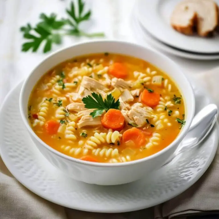 Chicken Pastina Soup The Soul-Soothing Dish You Need