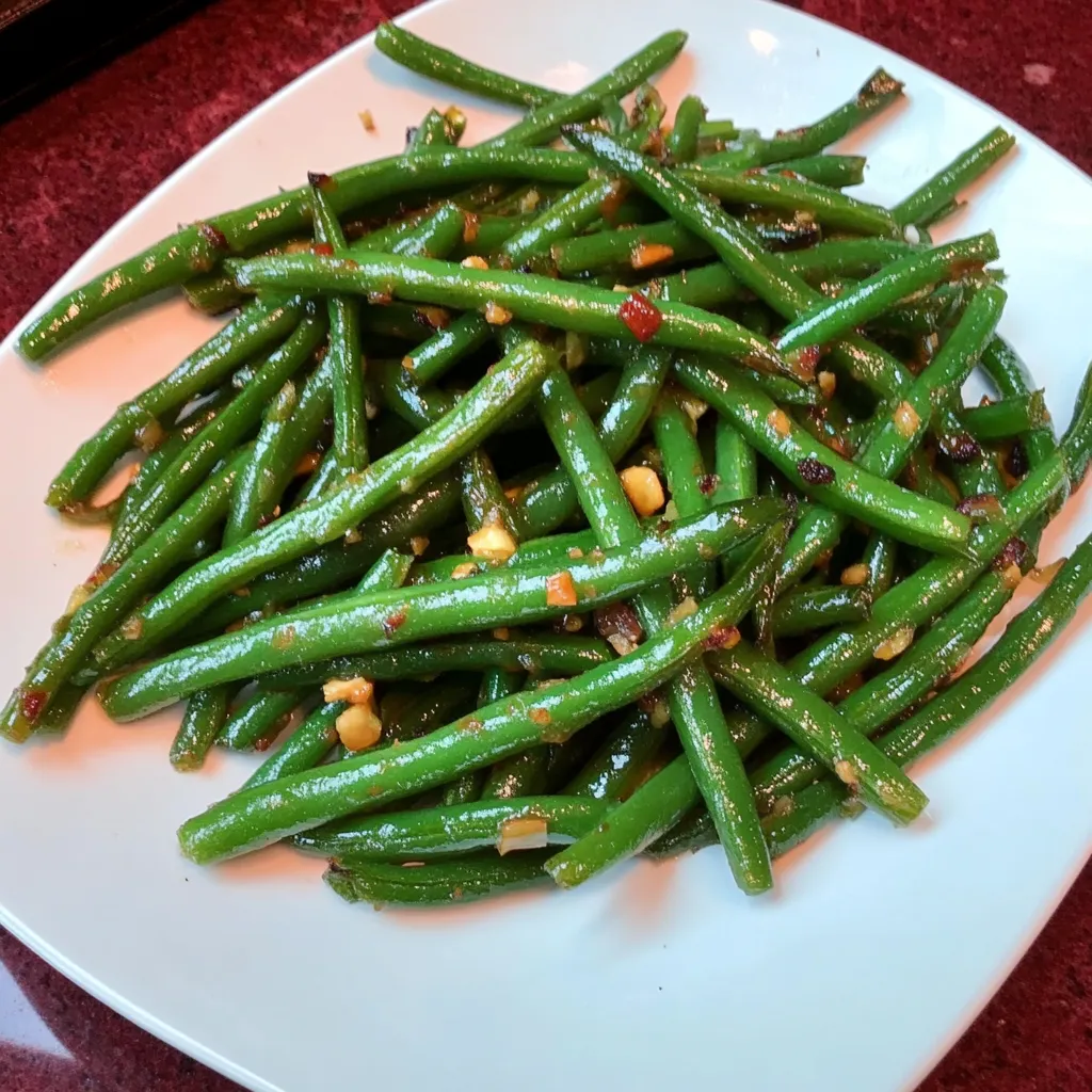 Easy Garlic Butter Sautéed Green Beans Recipe