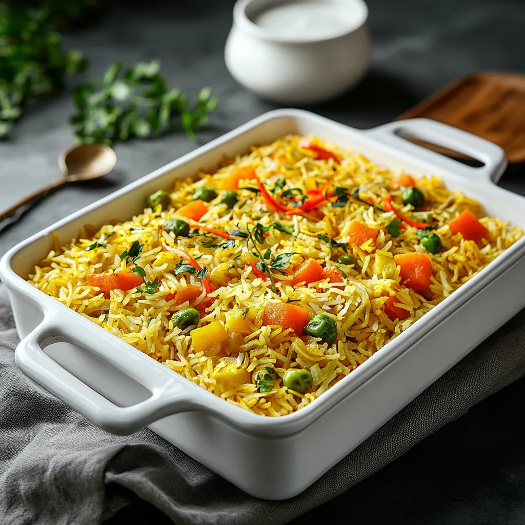 Curried Rice with Vegetables Recipe