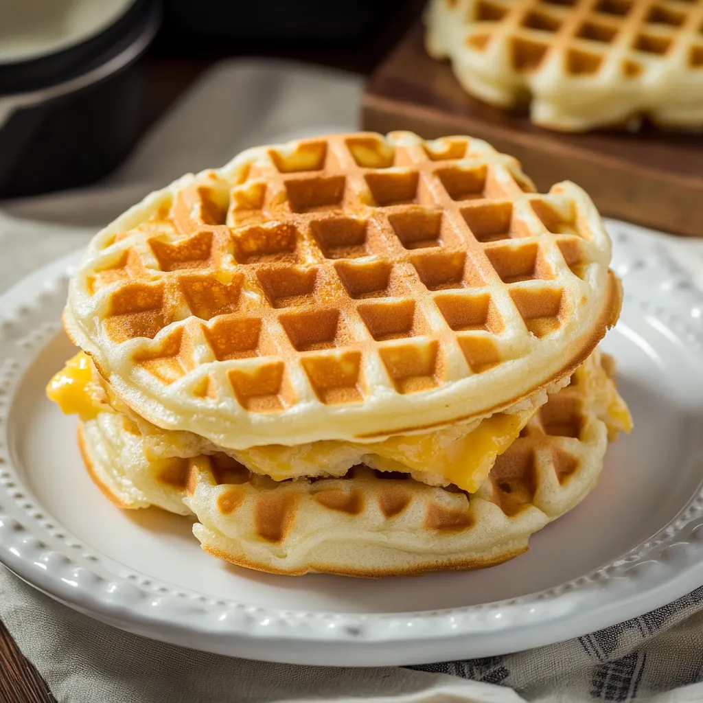Mini Waffle Maker Sandwich Bread